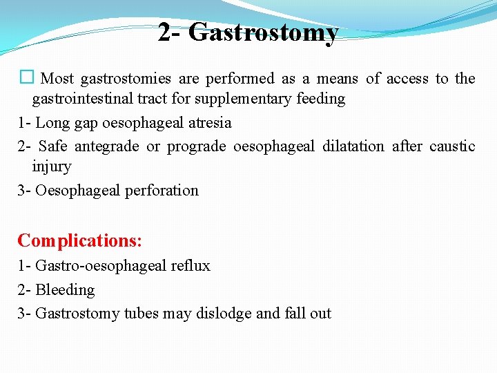 Pediatric stomas By Dr Ahmed Rashidy Lecturer of