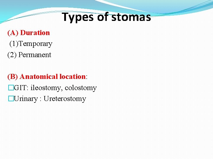 Pediatric stomas By Dr Ahmed Rashidy Lecturer of