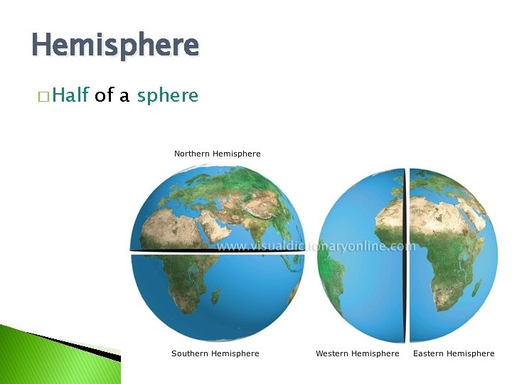 Maps Vocabulary Part 2 Pangea It was a
