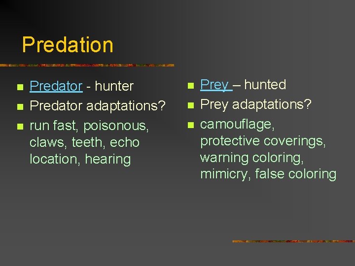 Interactions Among Living Things How well can you