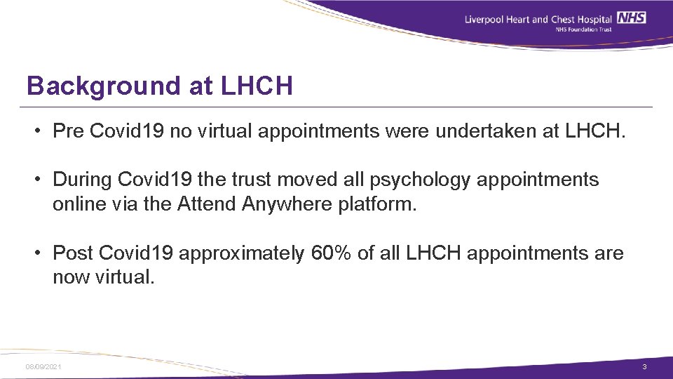 Safeguarding in the virtual environment Safeguarding team LHCH