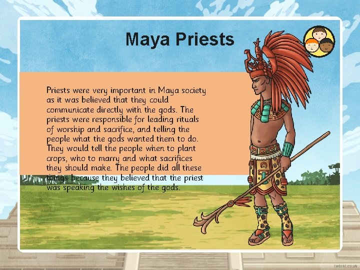 A Central Belief System Religion was an integral