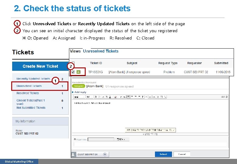 BTSP User Guide Partners LogIn Ticket Creation 1