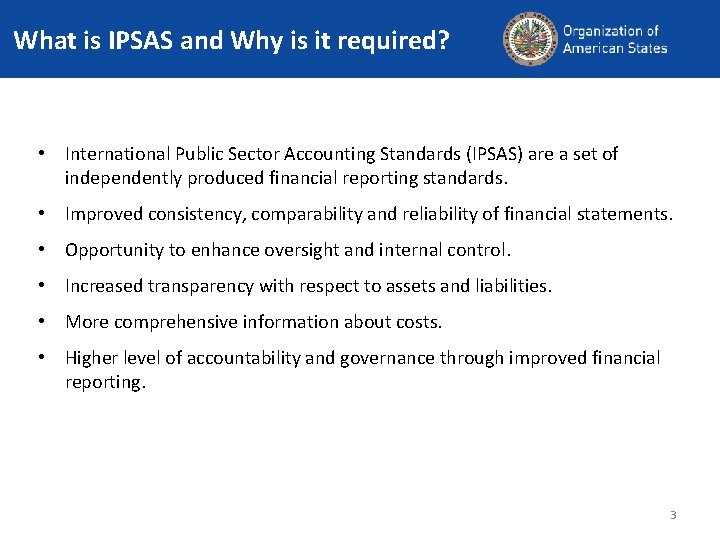 International Public Sector Accounting Standards IPSAS Second Progress