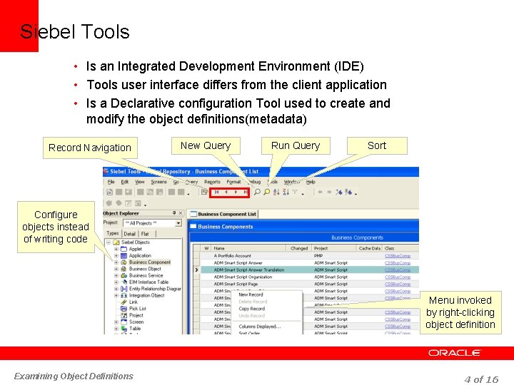 Siebel 8 0 Essentials Examining Object Definitions 1