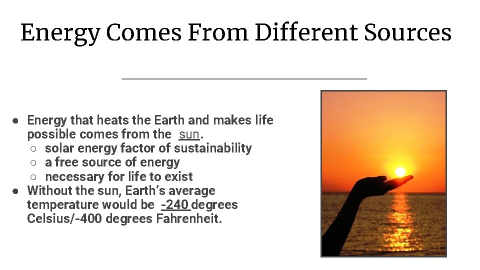 Lesson 10 Nonrenewable Energy Resources Environmental Science Copyright