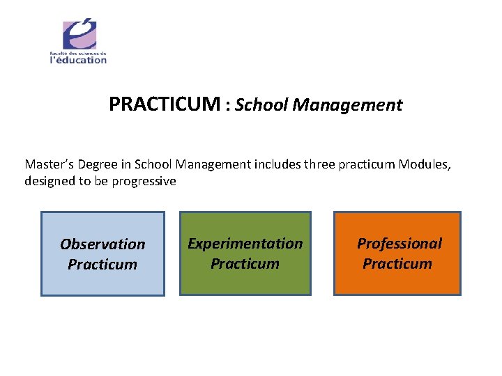 Faculty of Educational sciences SaintJoseph University Beirut Malte