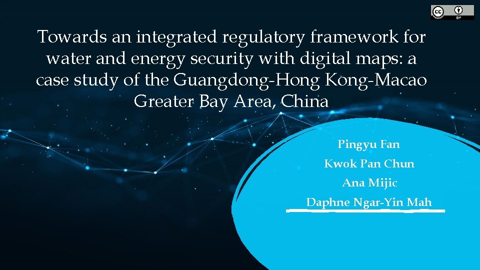 Towards an integrated regulatory framework for water and