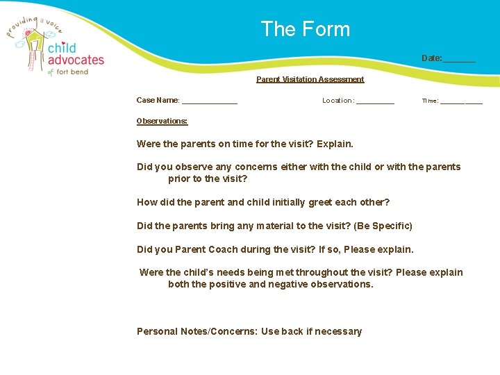 Positive Visitation Practices Ages 0 5 Carol Thesing