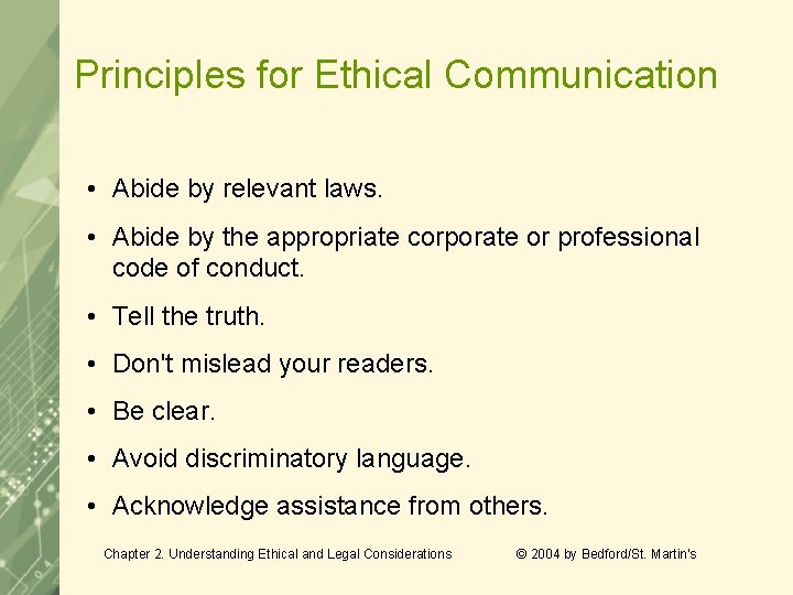 Four Bodies of Law Relevant to Technical Communication