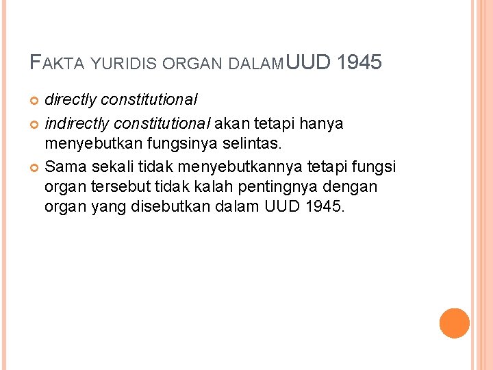 LEMBAGA NEGARA DALAM PERSPEKTIF AMANDEMEN UUD 1945 H
