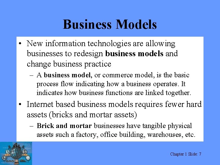 Chapter 1 Introduction To Ebusiness Chapter 1 Slide