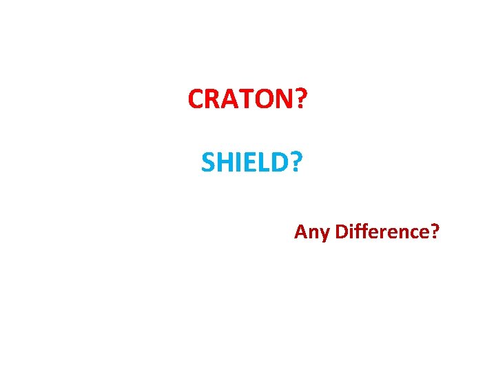 Precambrian Geology of Peninsular India AravalliBundelkhand Cratons ...