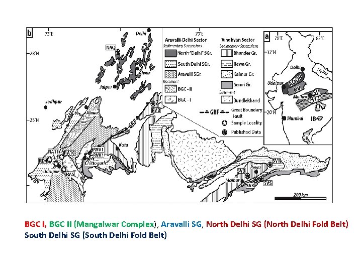 Precambrian Geology of Peninsular India AravalliBundelkhand Cratons ...