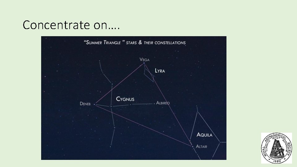The Night Sky What are the patterns in