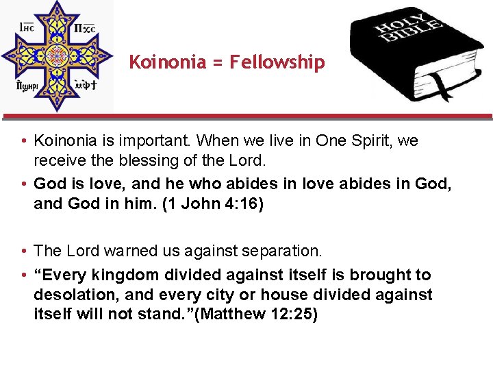 What Are We Talking About Today Koinonia Oct