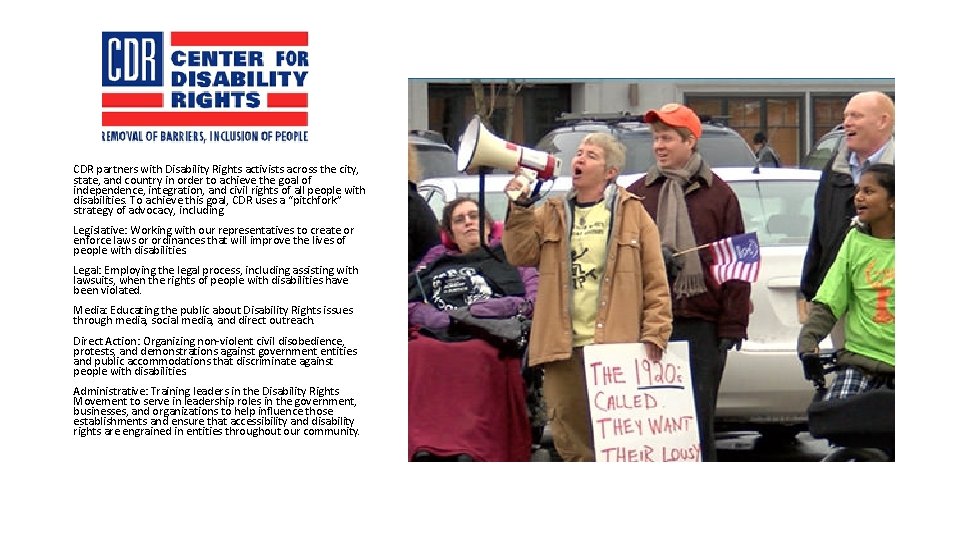 ORGANIZING FOR CHANGE Rhode Island Developmental Disabilities Council