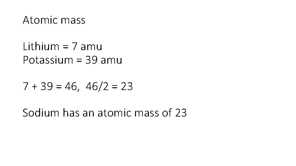 History of the Periodic Table Early 1800 s