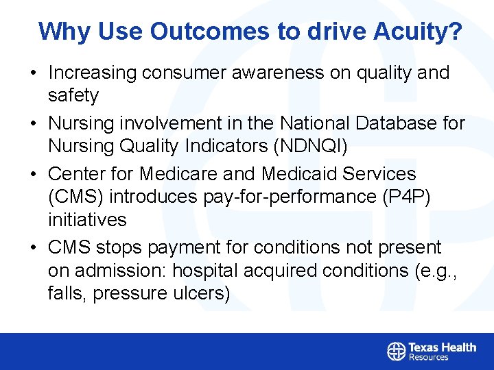 Nursing Workload Acuity in the EHR Mary Beth