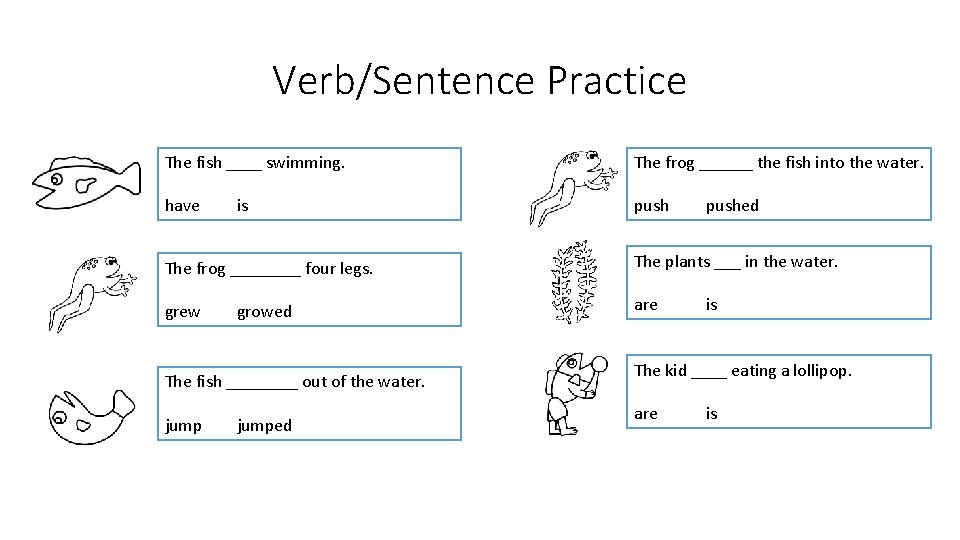 Fish Is Fish Language and Articulation Activities General