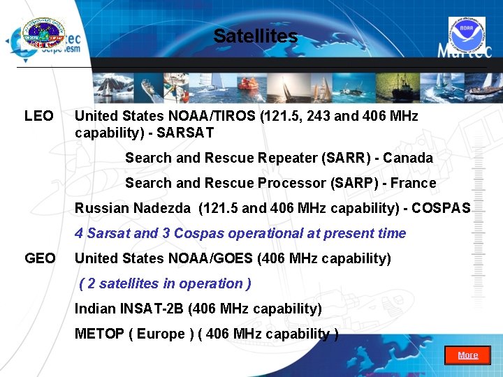 Status of the COSPASSARSAT system and future development