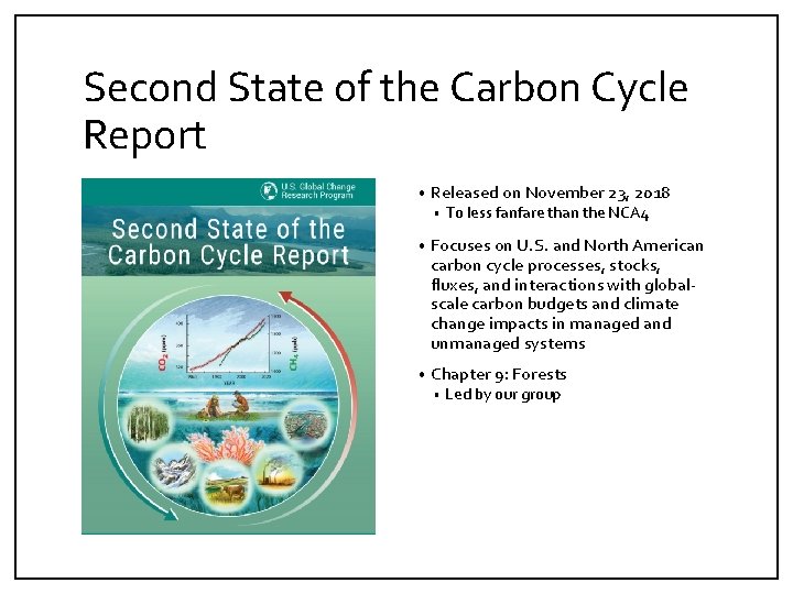 CARBON ESTIMATION AND REPORTING 2018 Northern Research Station
