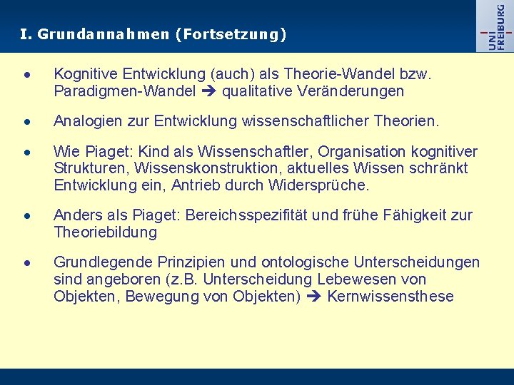 Susan Carey Henry Wellman Theorie Beate Sodian Josef