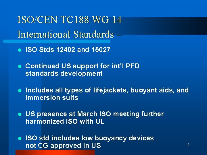 Lifesaving Equipment Lifejacket Standards US Coast Guard Office