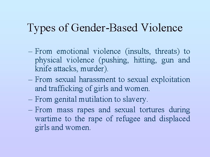 FAMILY VIOLENCE AND ITS IMPACT ON CHILD DEVELOPMENT