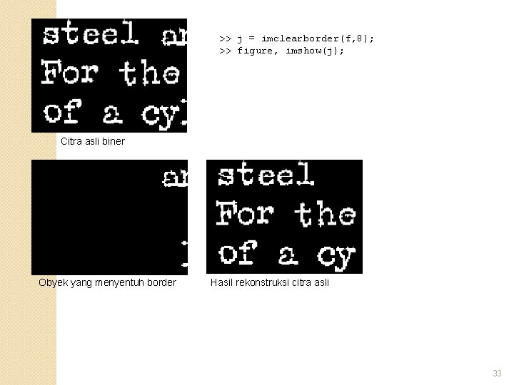 Morfologi Citra Computer Vision Materi 5 Eko Prasetyo