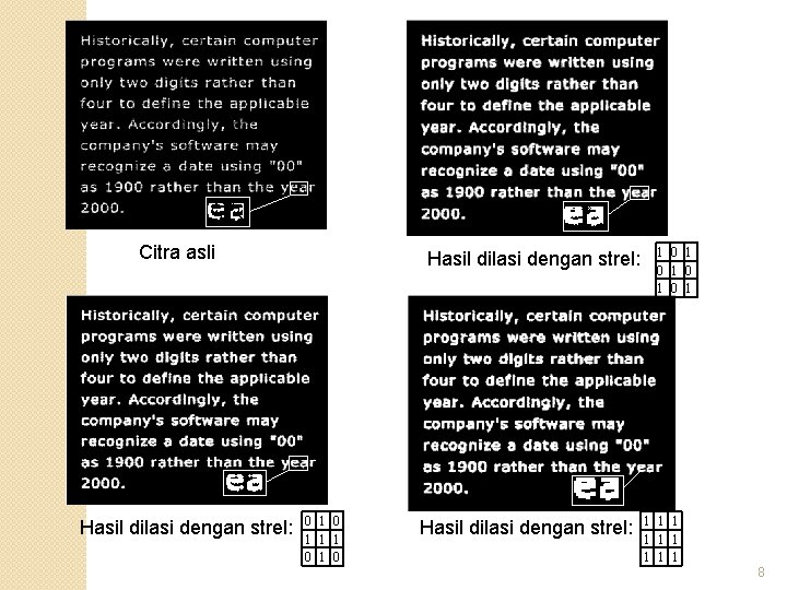 Morfologi Citra Computer Vision Materi 5 Eko Prasetyo