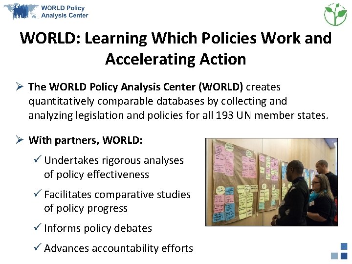 Global Policy Data to Advance the SDGs Jody