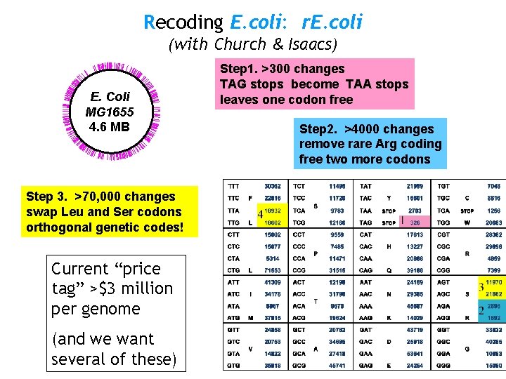 ErrorCorrected DNA Synthesis Peter Carr MIT Media Laboratory