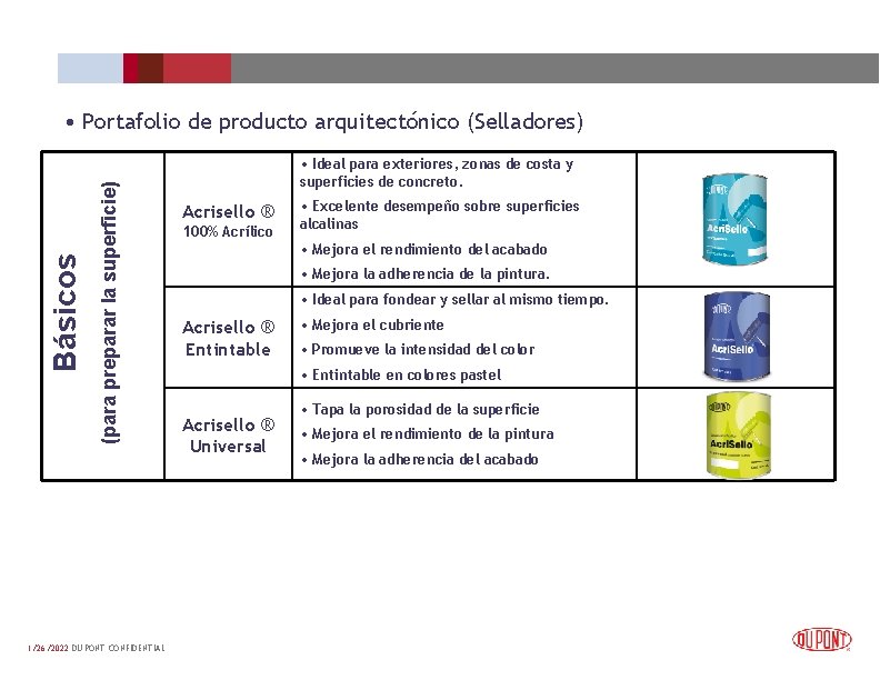 1 Portafolio de producto arquitectnico Pintura Base Agua