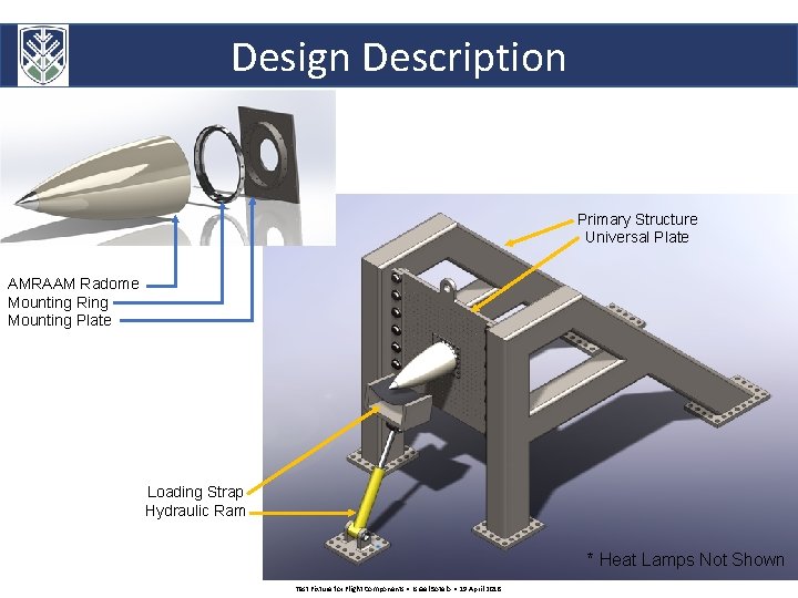 Test Fixture for Flight Components Shanna Lechelt Budget