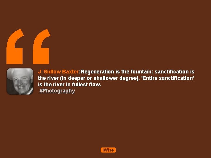 J Sidlow Baxter J Sidlow Baxter was a