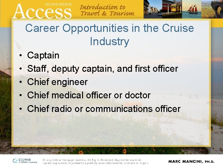 Introduction to Travel and Tourism Magic at Sea