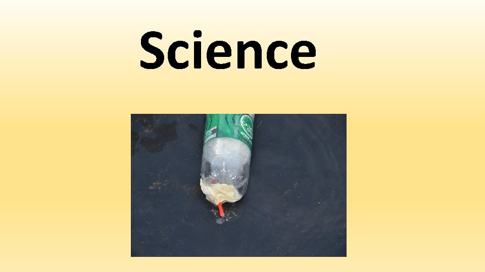 Science BAKING SODA POWERED BOAT For this weeks