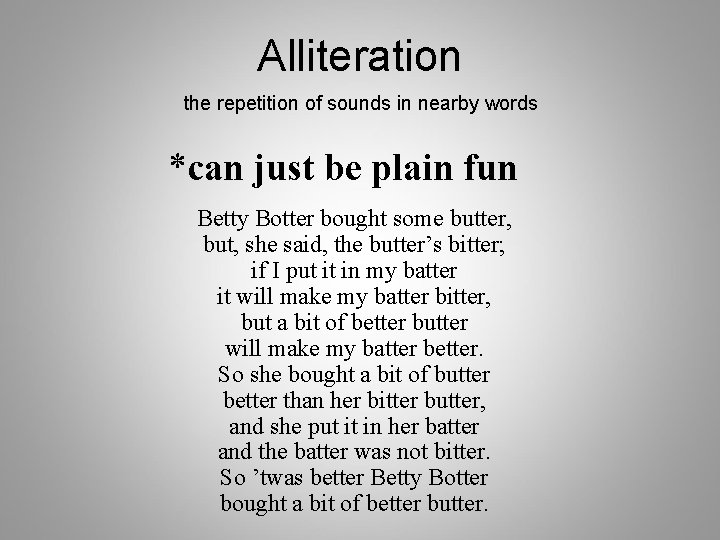 Purpose of Literary Devices Why do Authors Use