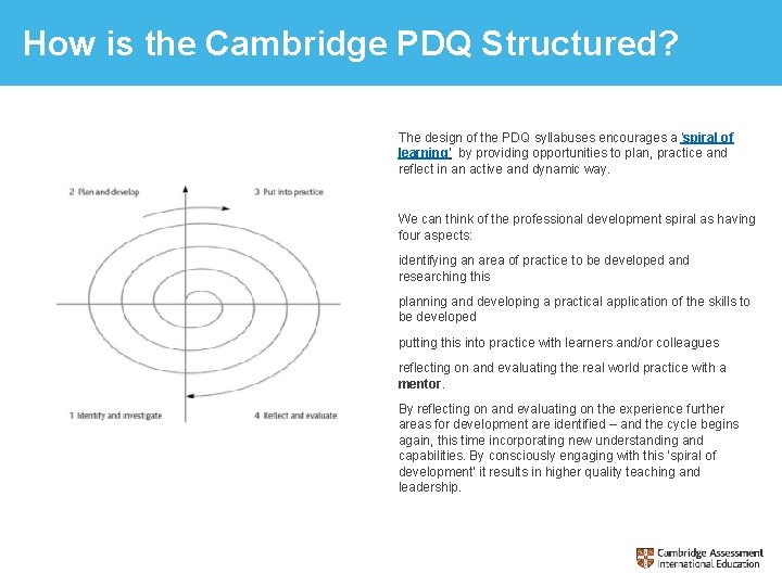 Mentoring Cambridge Professional Development Qualifications Presenter ...