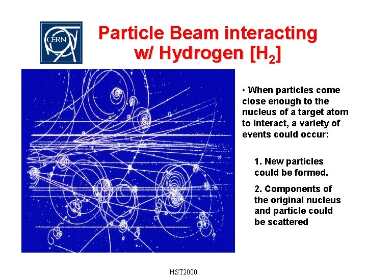 Member States HST 2000 The Creation of Particle