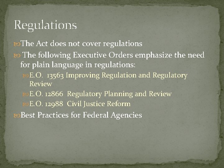 Best Practice Plain Language Action and Information Network