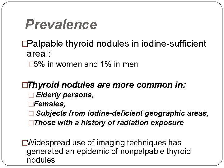 Clinical Approach to Thyroid Nodule Mahtab Niroomand M