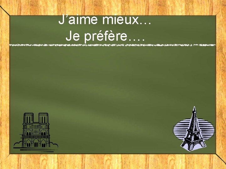 Chapitre 2 Lesson 1 Le vocabulaire Chapitre 2