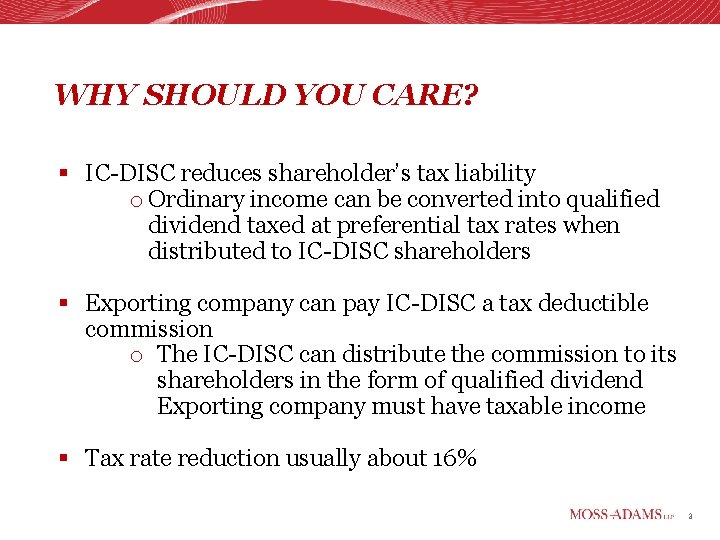 ICDISCs as a Wealth Transfer Strategy STEP By