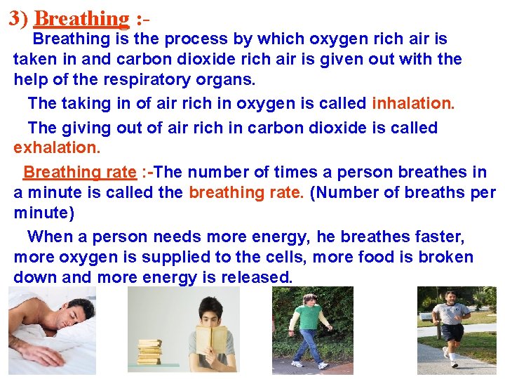 CHAPTER 10 RESPIRATION IN ORGANISMS 1 Why do