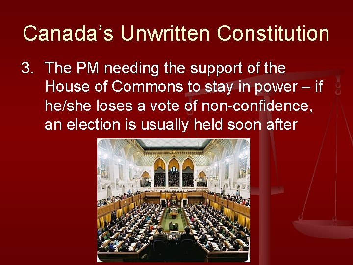 Background Canadas Constitution n What is a constitution