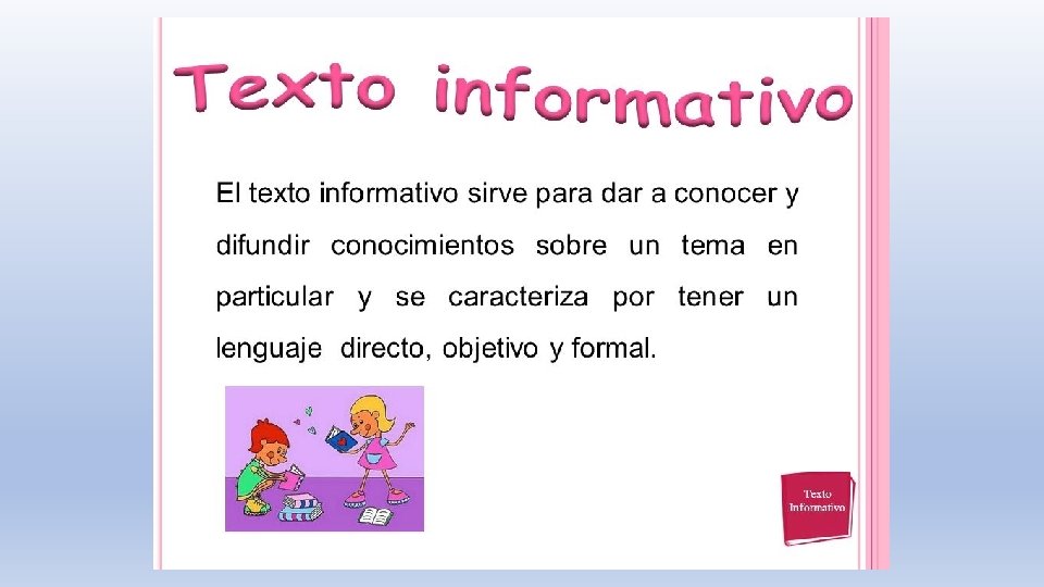 LENGUAJE Y COMUNICACIN Objetivo Identificar las ideas principales