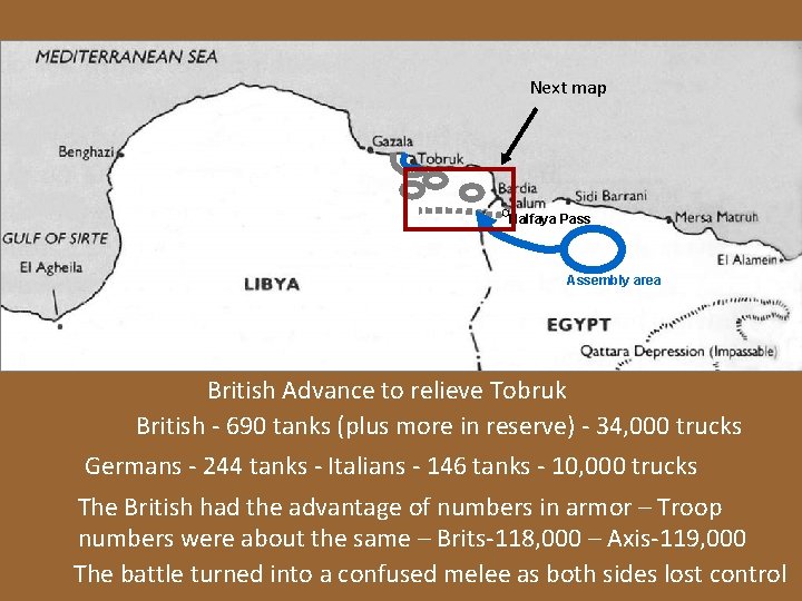 Operation Crusader 18 Nov to 7 Dec 1941