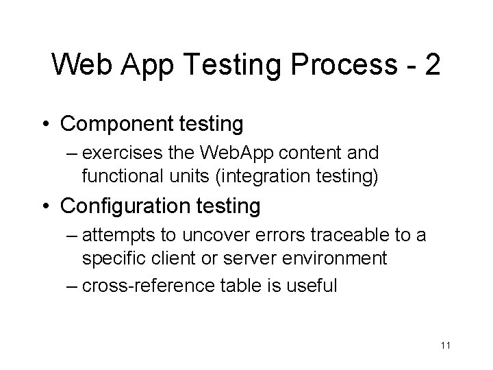 Week 12 1 Assessing Web Quality 1 Content
